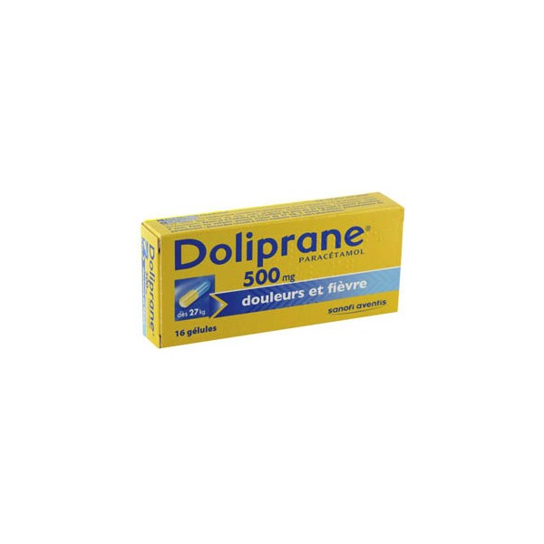 Doliprane 500mg Gélules